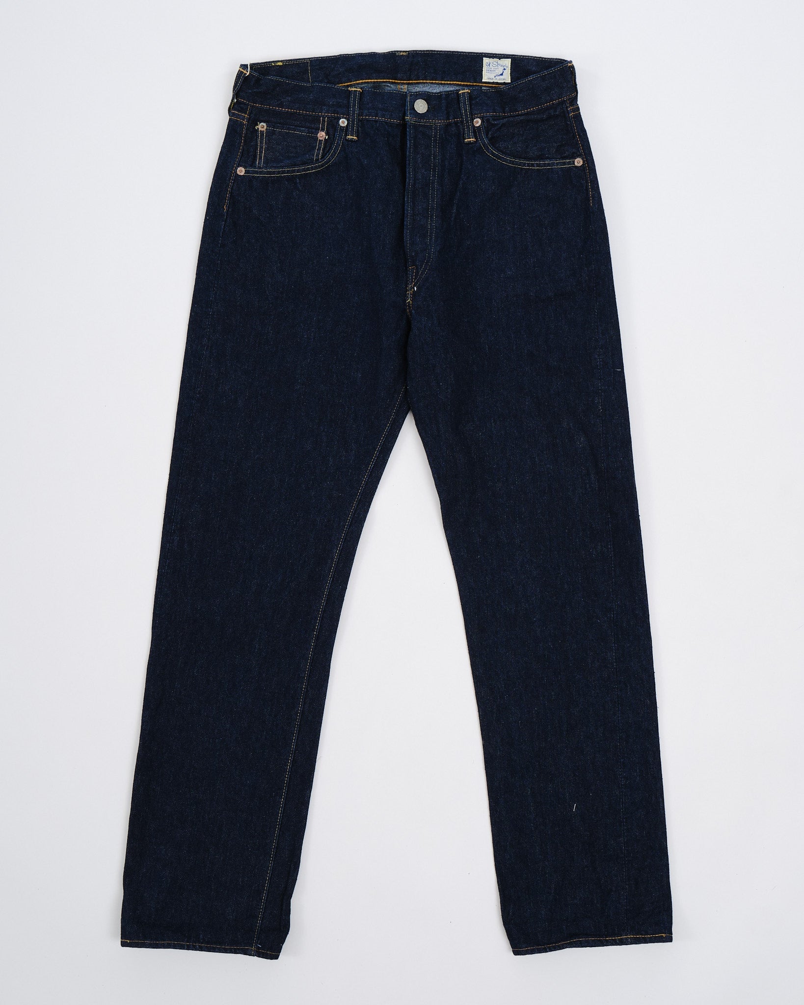 ORSLOW | 105 STANDARD SELVEDGE DENIM EINWASCHUNG | MEADOW