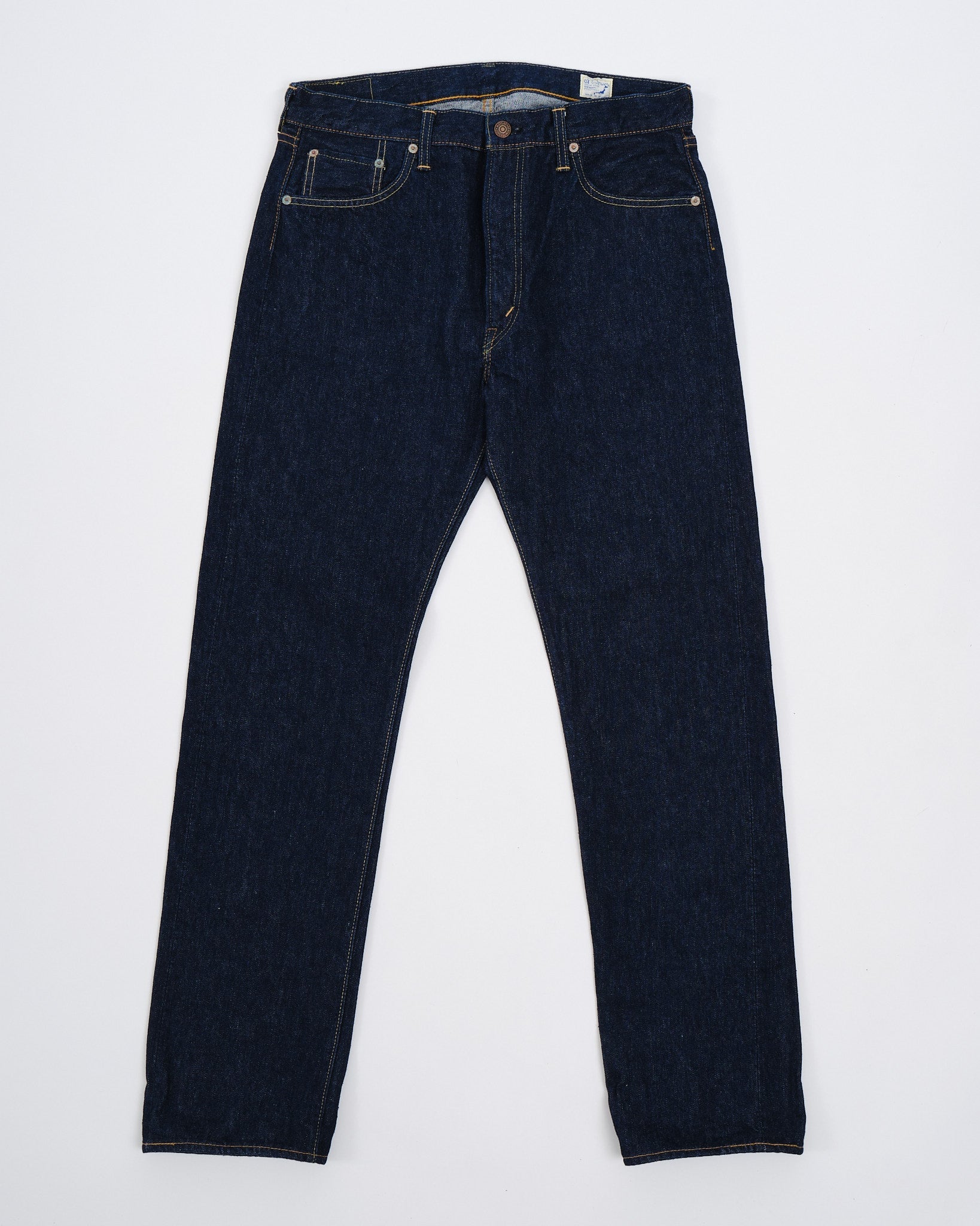 ORSLOW | 107 IVY FIT SELVEDGE DENIM EINWASCHUNG | MEADOW