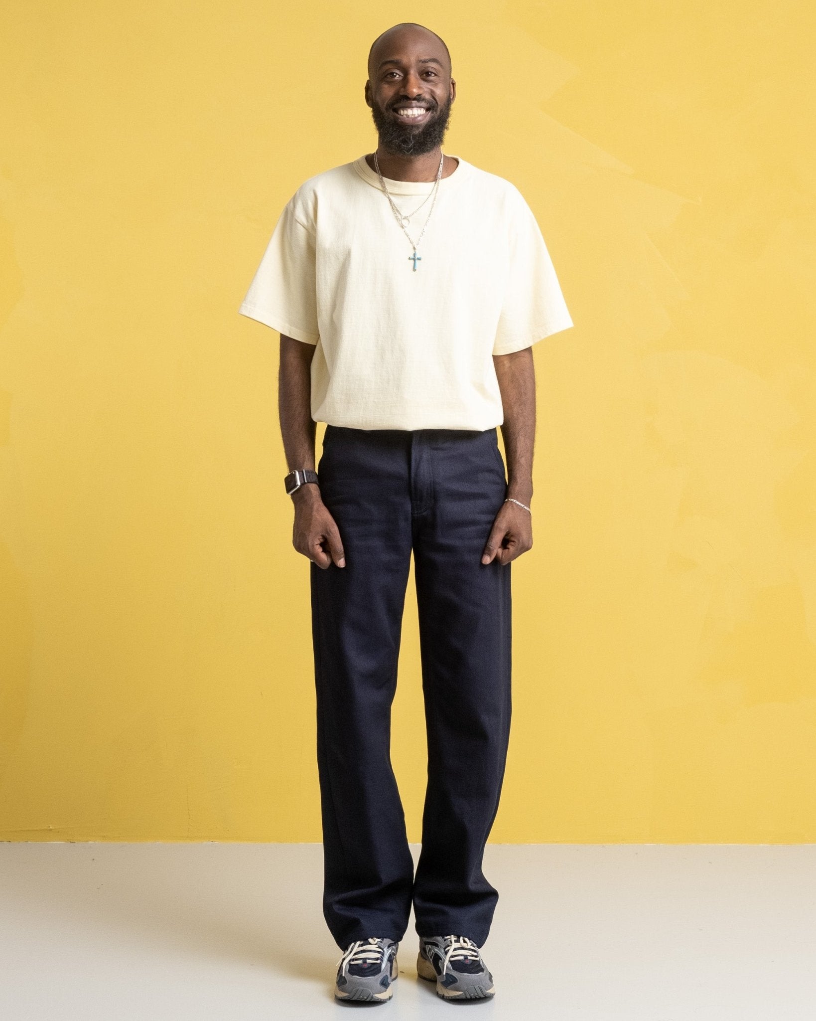 Nudie Jeans CO Tuff Tony Pants Rebirth Indigo, Wiese